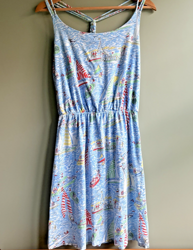 LILLY PULITZER Size Small Lockwood Dress Get Nauti | Braided Nautical ...