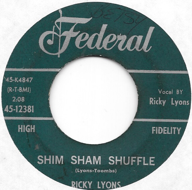 RICKY LYONS Have No Fear on Federal sweet soul 45 HEAR | eBay