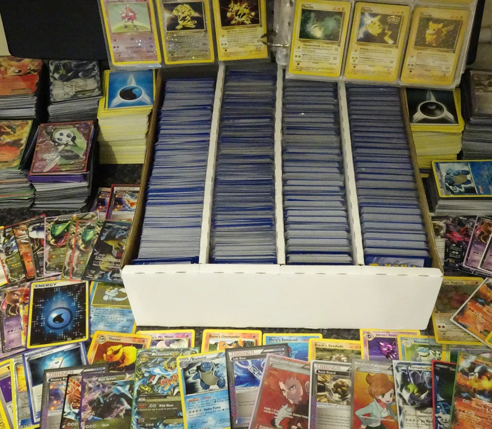 50 x Pokemon Cards Bundle Tin - Guaranteed V, VMAX, GX, EX - Job Lot No ...
