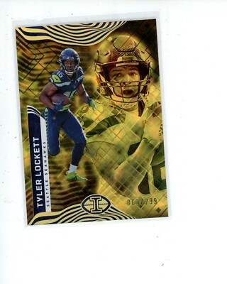 2022 Panini Illusions Yellow Diamond #87 Tyler Lockett #d 63/299 | eBay