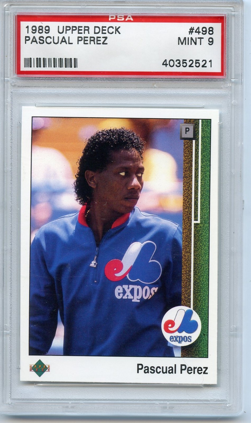 1989 Upper Deck - #498 Pascual Perez for sale online | eBay