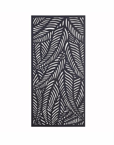 NEW Charcoal Ferns Screen Panel 1800 x 900 | eBay Australia