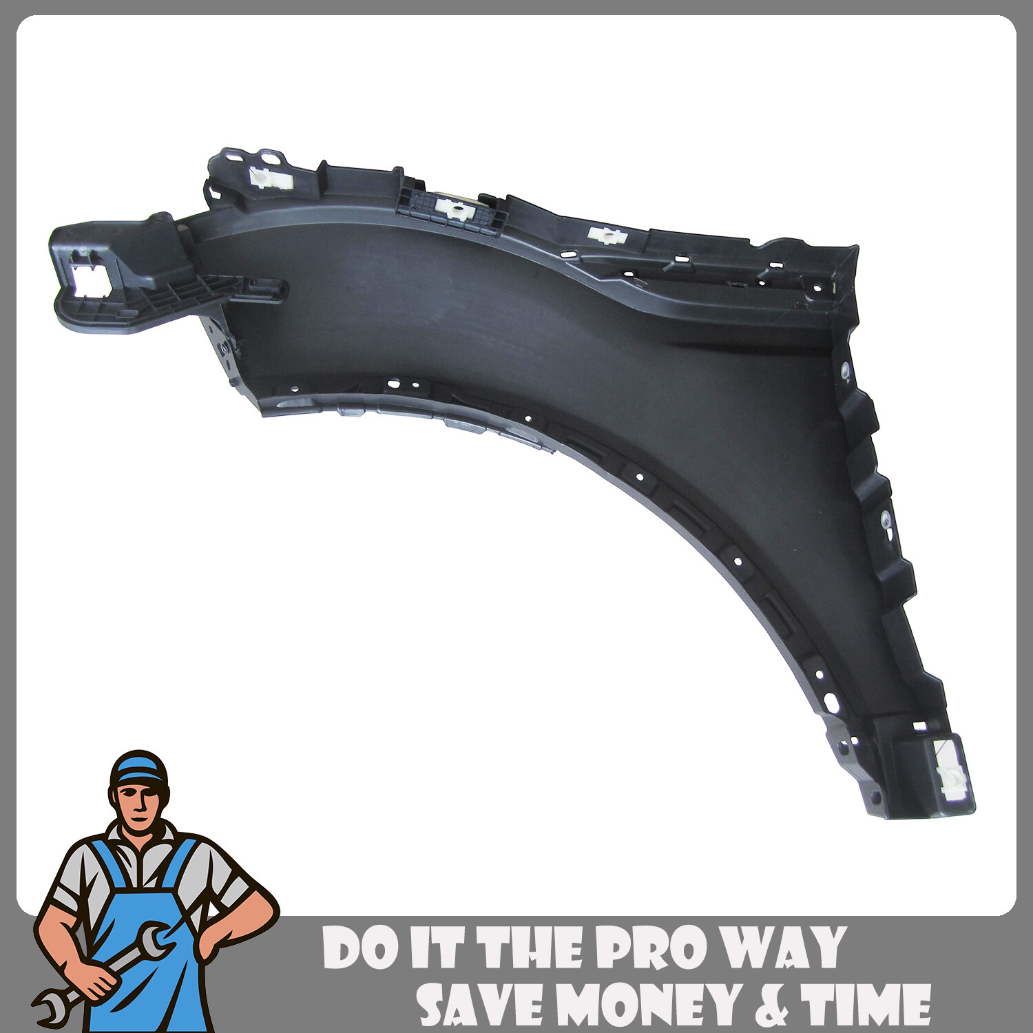 Front Right Fender Panel P/N#LR027589 Fit Land Rover Range Rover Evoque ...