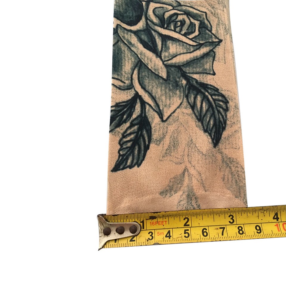 6 Pc Unisex Multi Colored & Patterned Stockings Tattoo Arm Sleeves ...