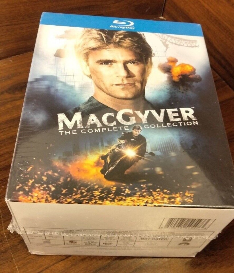 MACGYVER Complete Series + 2 TV Movies (Blu-ray) NEW (Sealed)-Free Box ...