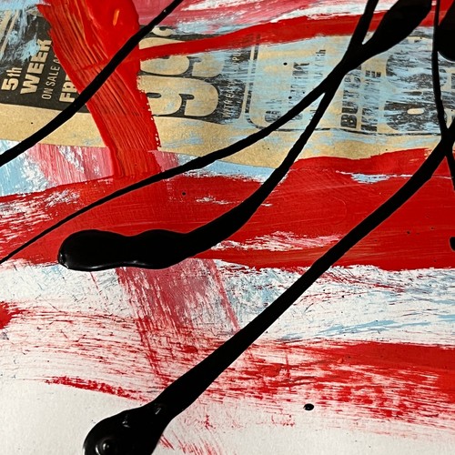 Original Mixed Media Abstract Art Painting 18x24 “Forebear" Signed | eBay