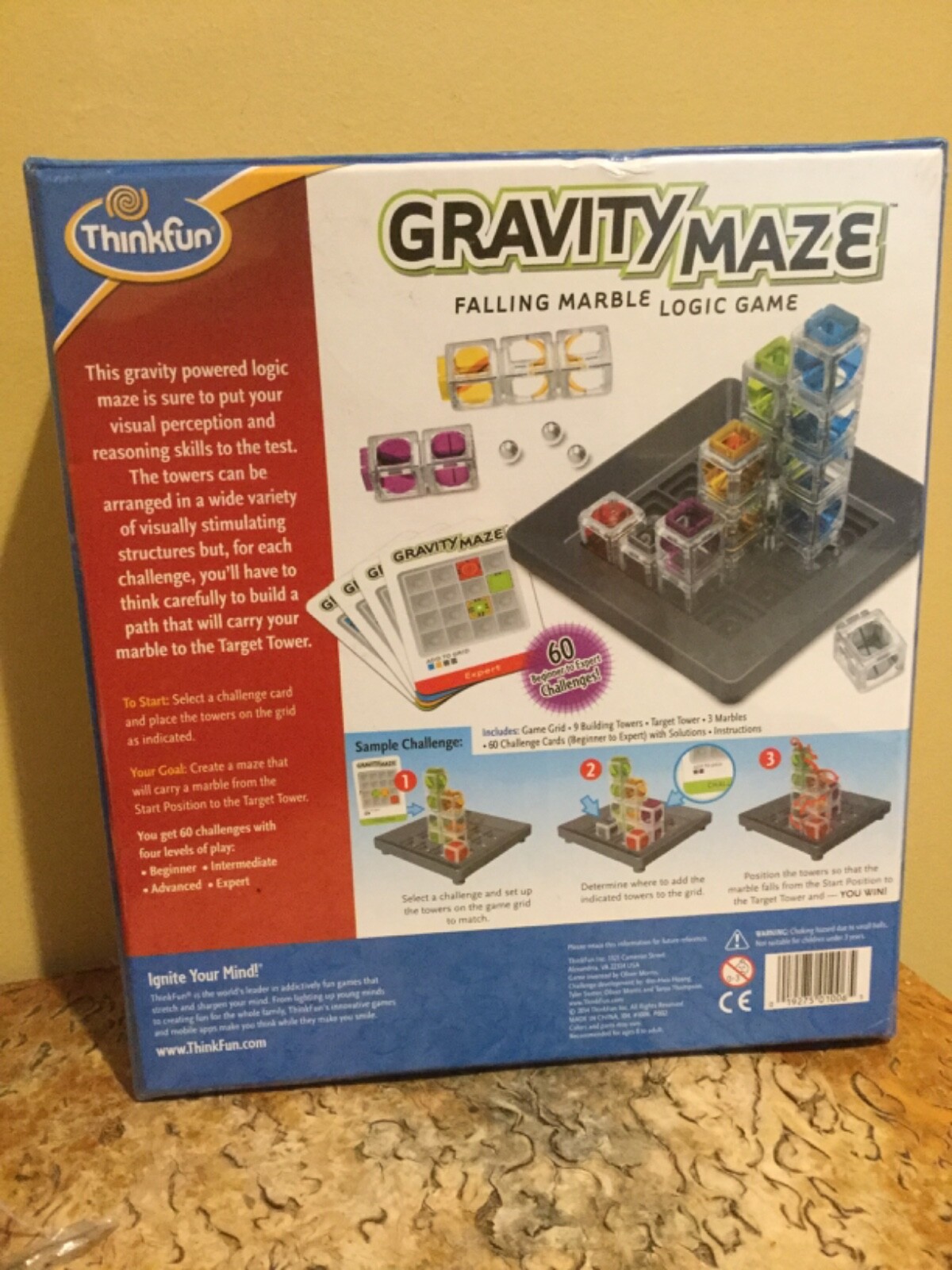 Think Fun Gravity Maze Marble Run Logic Puzzle Game (NEW) | eBay