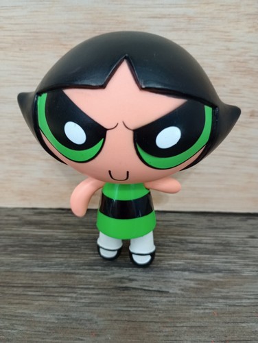 Vintage 2000 Cartoon Network Power Puff Girls Buttercup 4.5" Vinyl ...