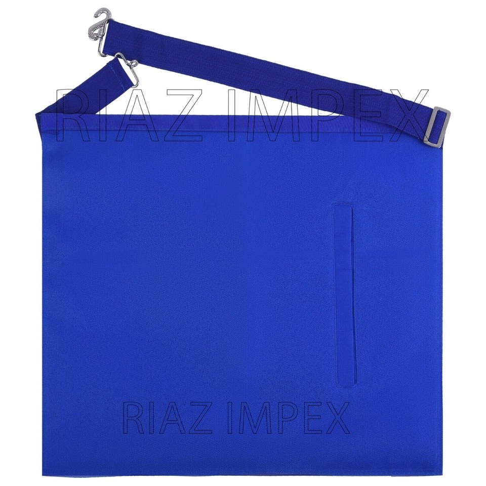 Masonic FREEMASON PAST Master Mason Square & Compass Blue APRON | eBay