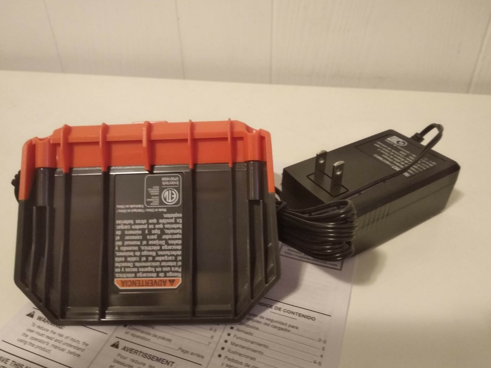 New Genuine RIDGID 18V R86093 18 Volt lithium Ion Battery Charger | eBay