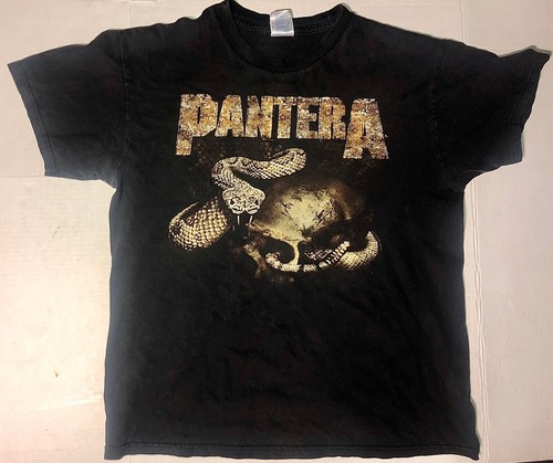 Pantera Rattlesnake T Shirt Skull Trendkill Concert Tee | eBay