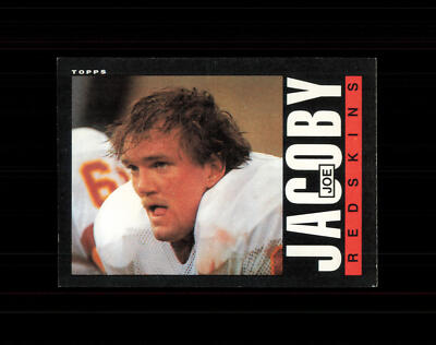 1985 Topps Football #183 Joe Jacoby Washington Redskins | eBay
