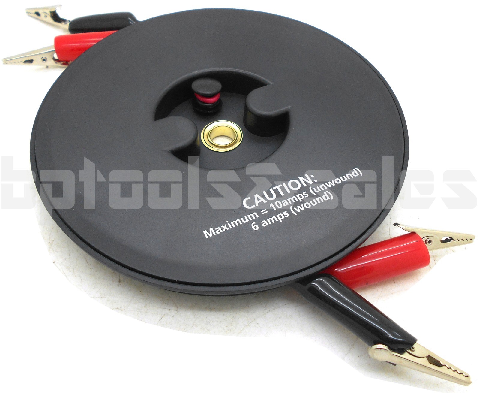 2 Wire 30 FT Retractable Test Leads 18 Gauge Alligator Clips Electrical ...