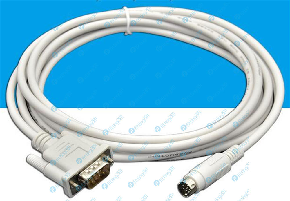 1PCS 2M DOP(A)-FX PLC Programming Cable FOR Delta DOP HMI Mitsubishi FX ...