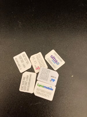 *USED*One Nano Sim Card-Byspass Activation screen TEST and BYPASS 10 ...