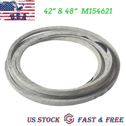 Deck Belt For John Deere 42" & 48" M154621 Fit X300 X304 X310 EZTRAK ...