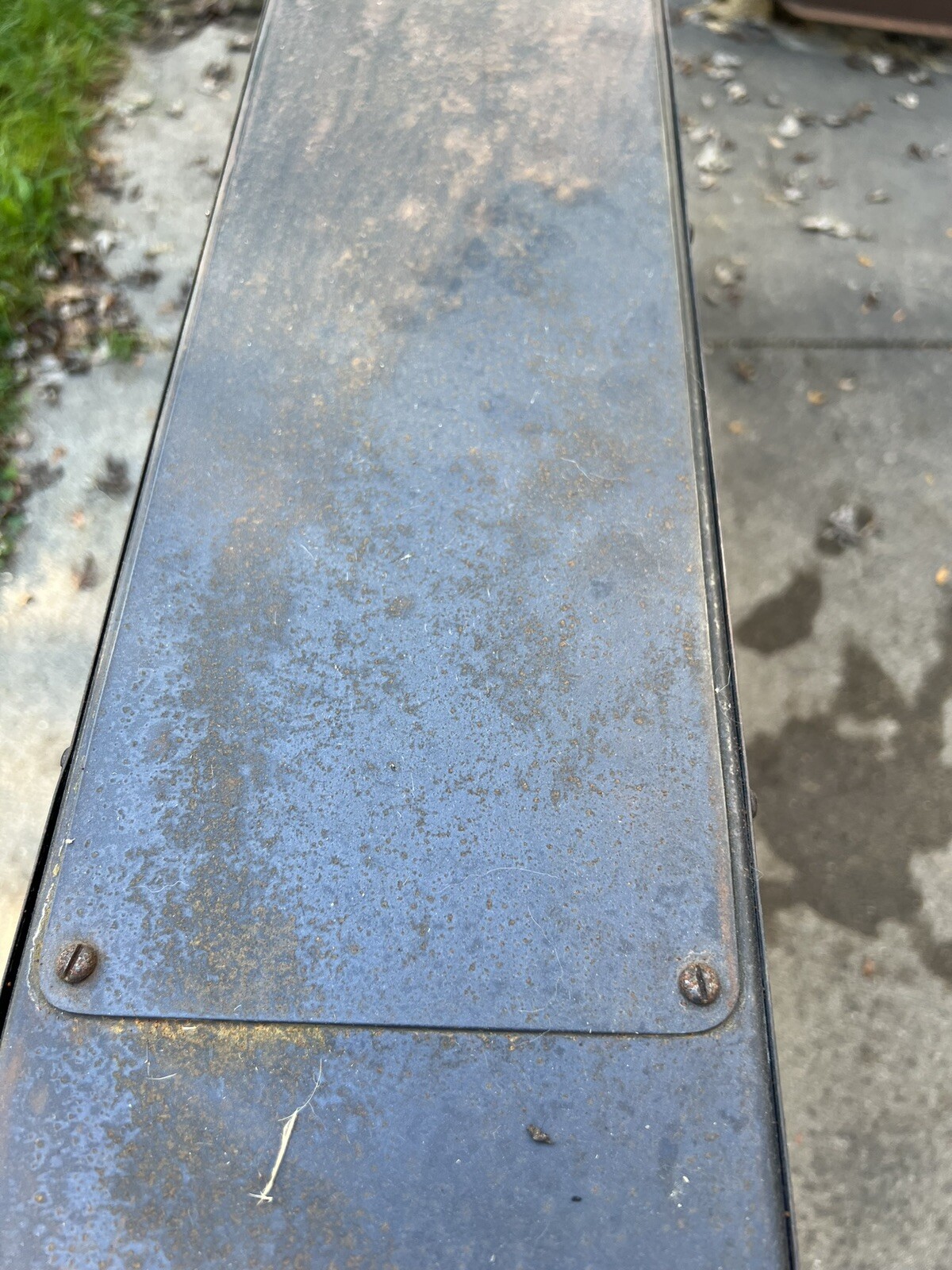 Harley Davidson MOTORCYCLE doubLe Sided BULLNOSE sign MAN CAVE garage ...