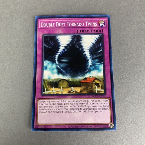 Yugioh! Double Dust Tornado Twins - POTE-EN080 - Common - 1st Edition ...
