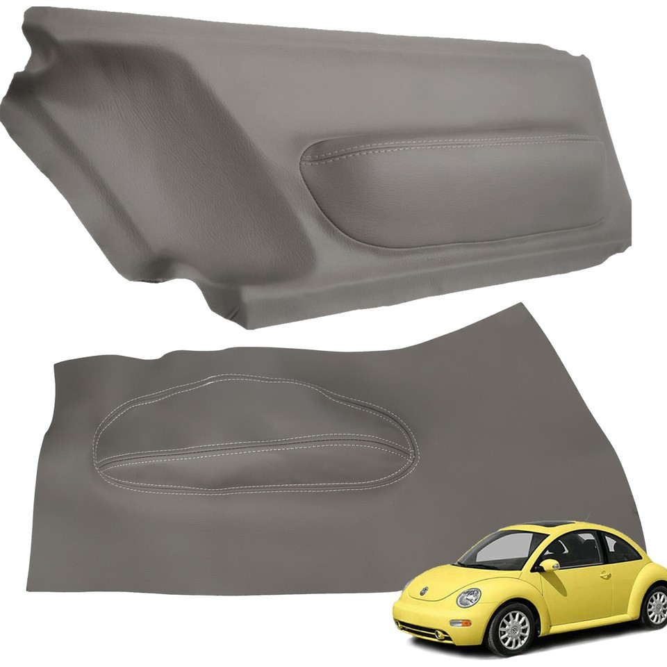 For Volkswagen Beetle 98-10 Door Panel Insert Cards Leather Synthetic ...