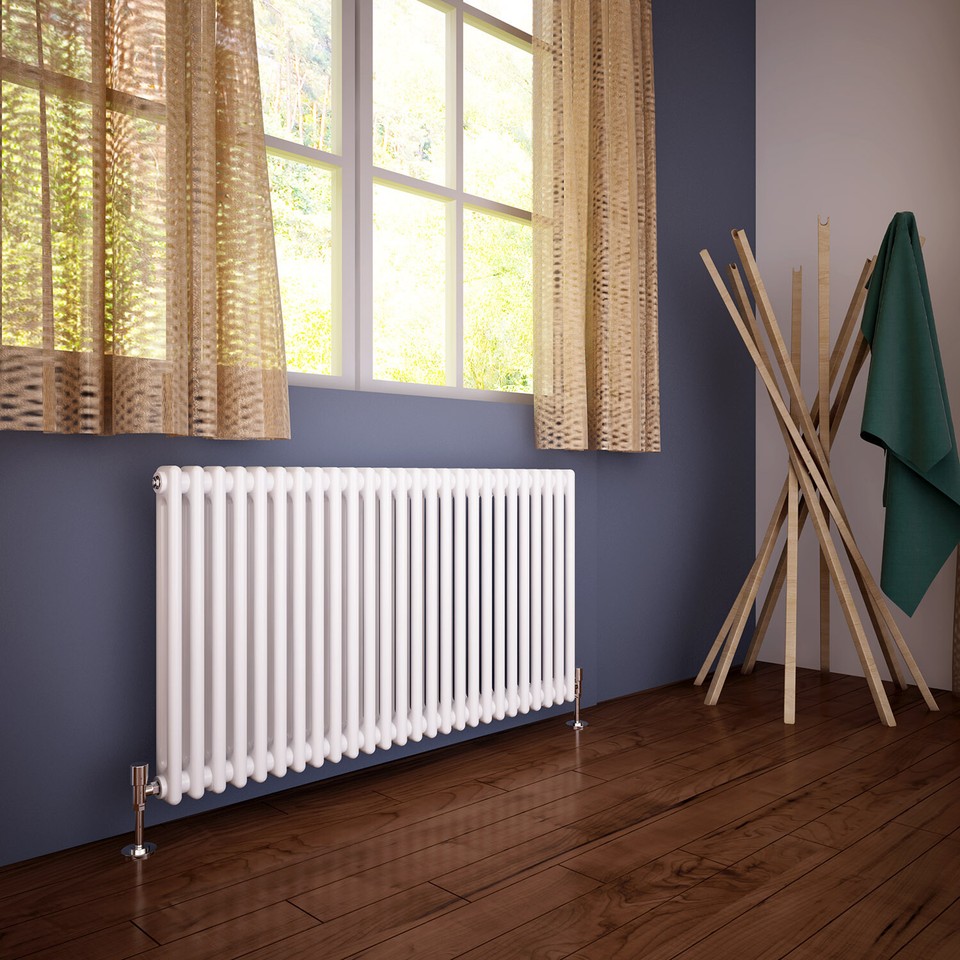 Cast Iron Radiator Traditional 2 3 Column Vertical Horizontal Central ...
