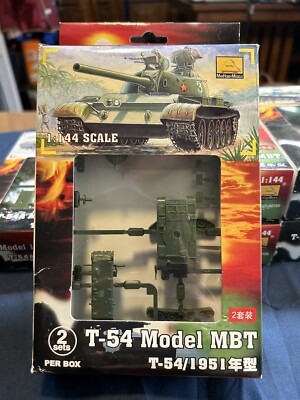 Mini Hobby Models T-54 MBT Tank 2 Per Box New Old Stock 1:144 Model Kit ...
