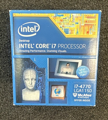 Brand New Intel Core i7–4770 LGA 1150 735858498982 | eBay