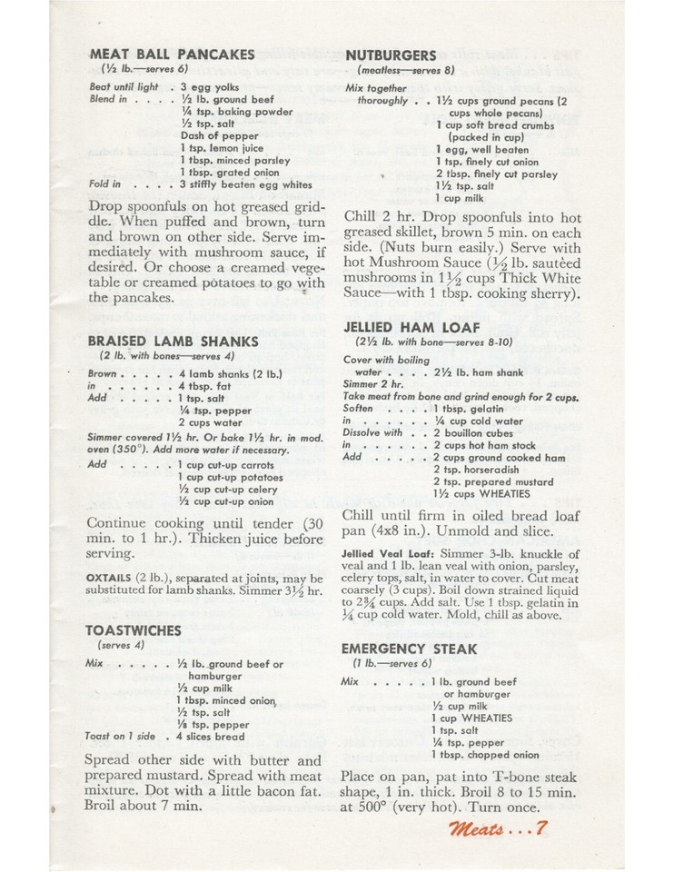 Betty Crocker: Your Share (WWII War Time Rations Cookbook) - Color ...