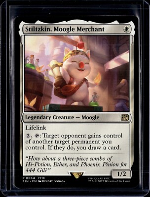 Stiltzkin, Moogle Merchant - 34 - FIN - NM - MTG Magic the Gathering | eBay