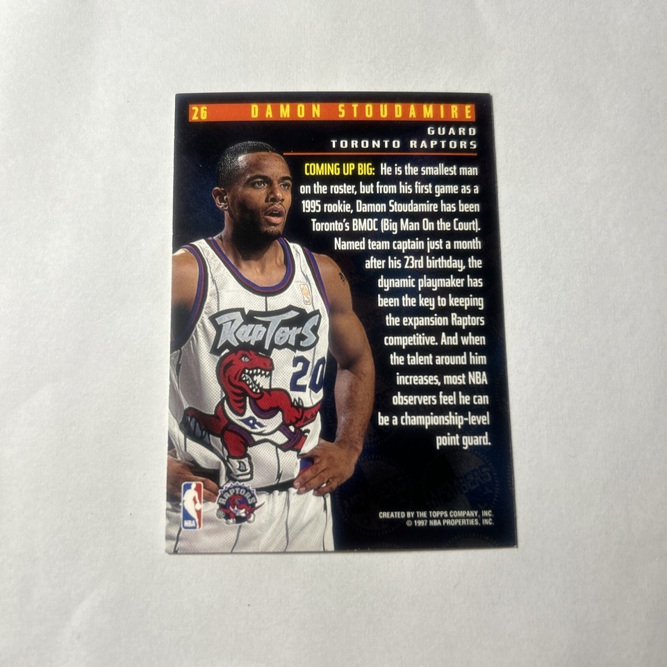 1997-98 Topps Members Only Damon Stoudamire | eBay