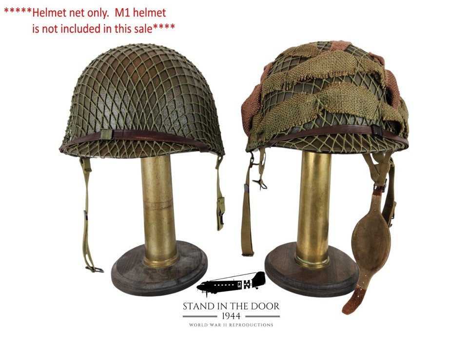 WWII M1 Helmet Net (D-Day) | eBay