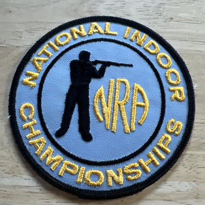 National Indoor Championships NRA National Rifle Association Patch | eBay