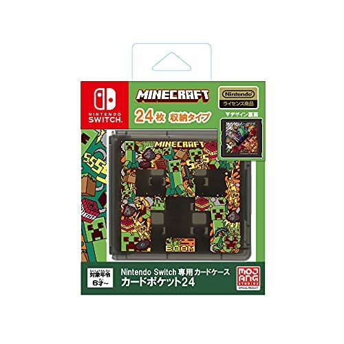 Carte Étui Poche 24 Minecraft Graphique Design Pour Switch Nintendo ...