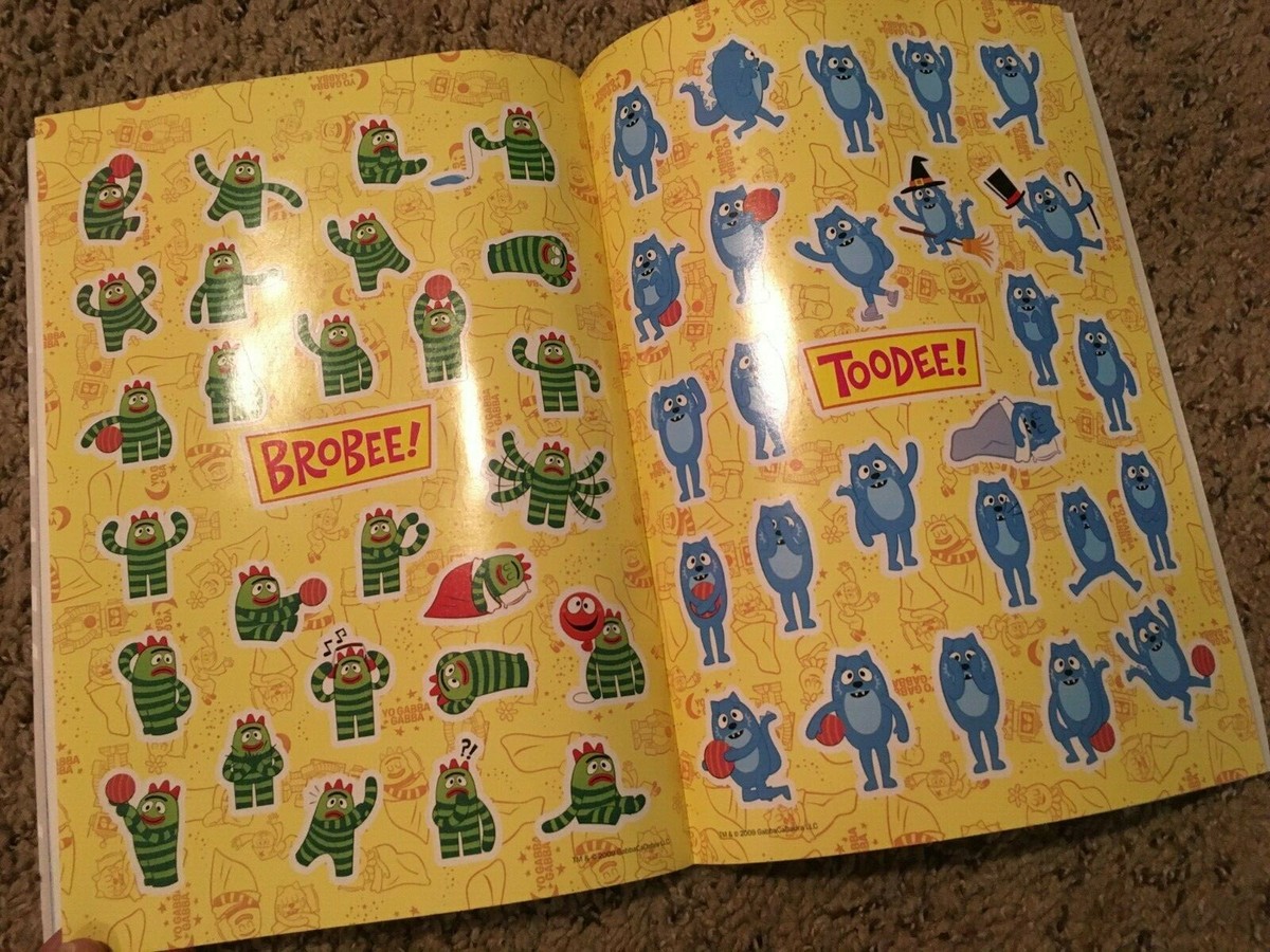 Yo Gabba Gabba Stickers Japanese Yo Gabba Gabba! Merchandise | Yo