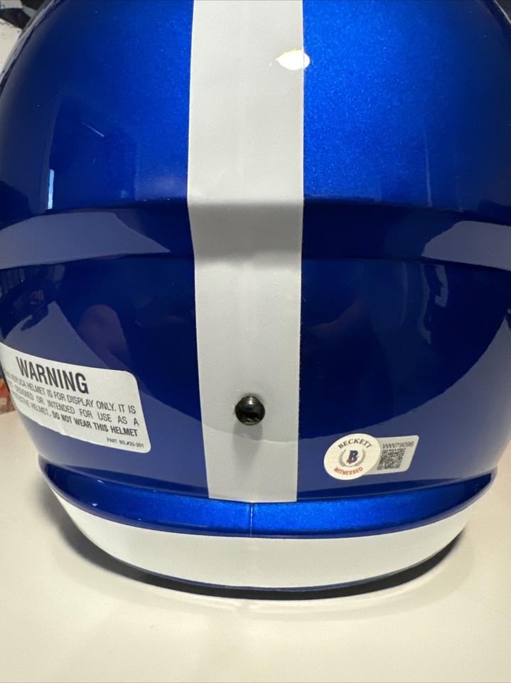 Matt Ryan Colts Autographed Full Size Helmet *Beckett COA | eBay
