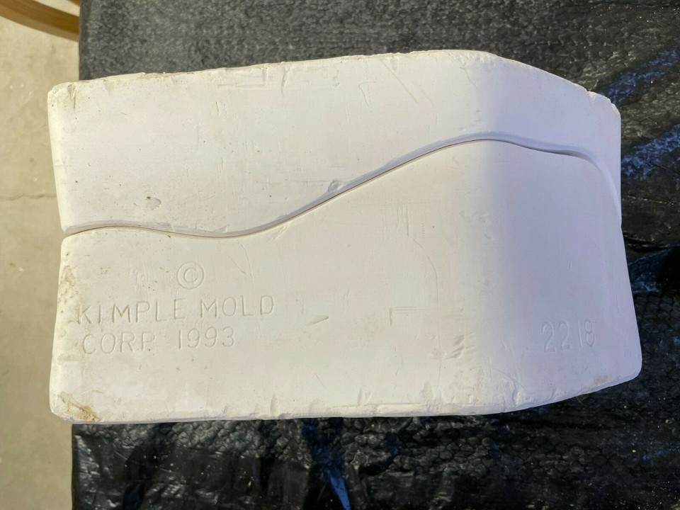 VINTAGE KIMPLE CERAMIC MOLD #2218 BELGIAN SANTA | eBay