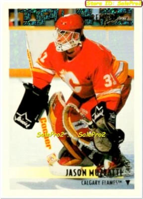 OPC PREMIER 1994 JASON MUZZATTI NHL CALGARY FLAMES GOALIE SPECIAL FX ...