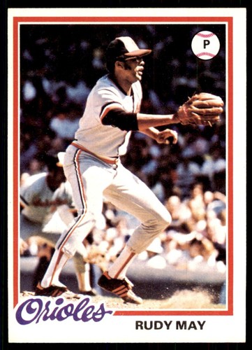 1978 Topps Rudy May (103) Baseball Cards #262 | eBay
