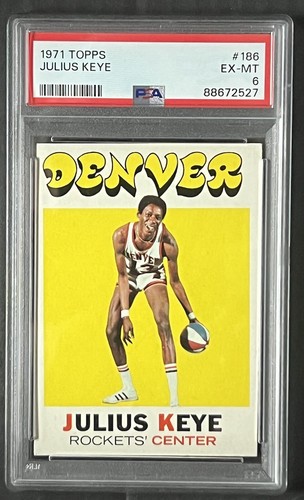 1971-72 Topps - Julius Keye #186 (RC) for sale online | eBay