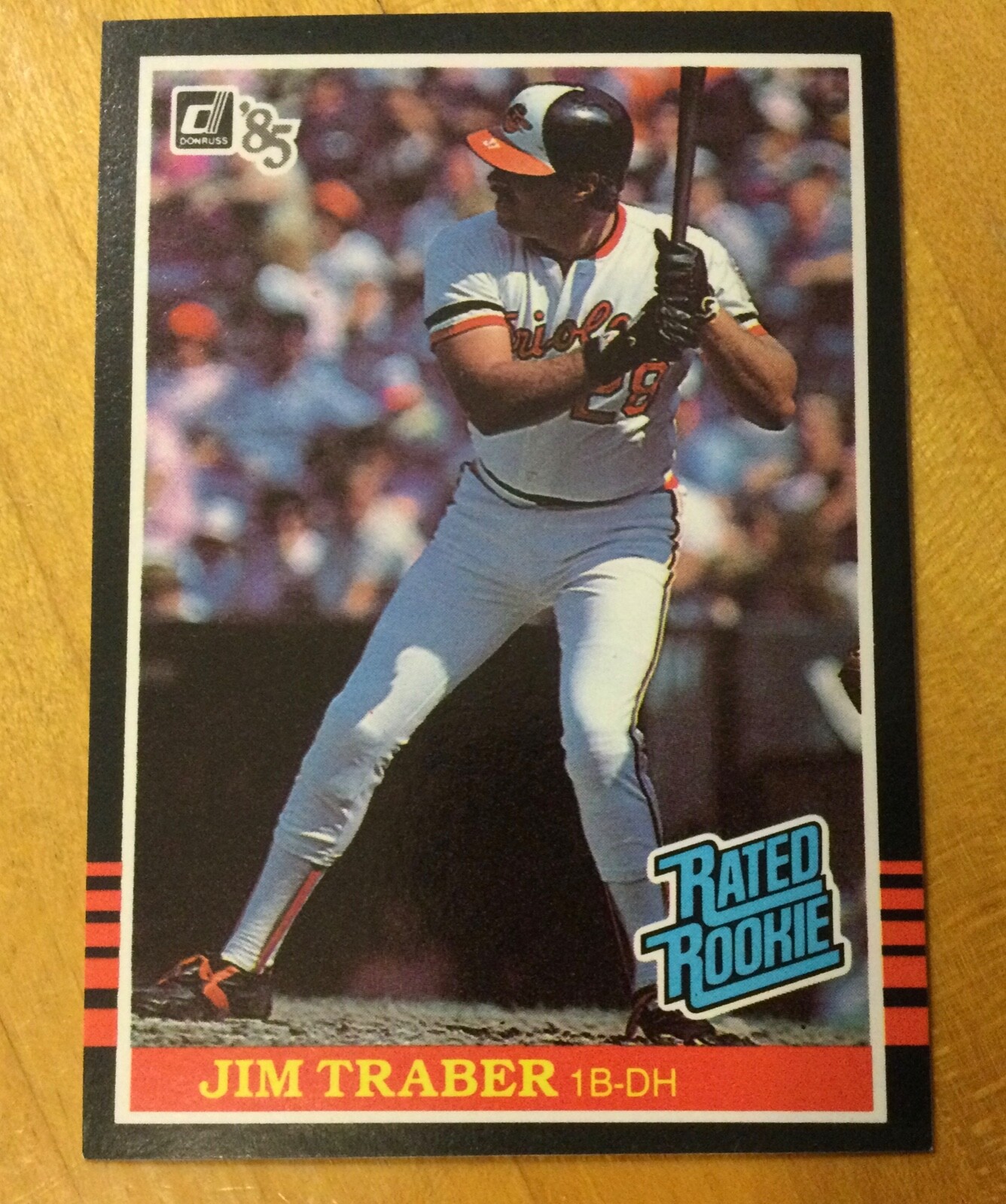 1985 Donruss - Rated Rookie #45 Jim Traber (RC) for sale online | eBay