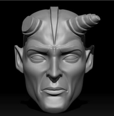 Star Wars Bad batch Roland Durand custom head sculpt hasbro black ...