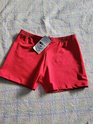 Womens Size Large Red spandex Shorts | eBay