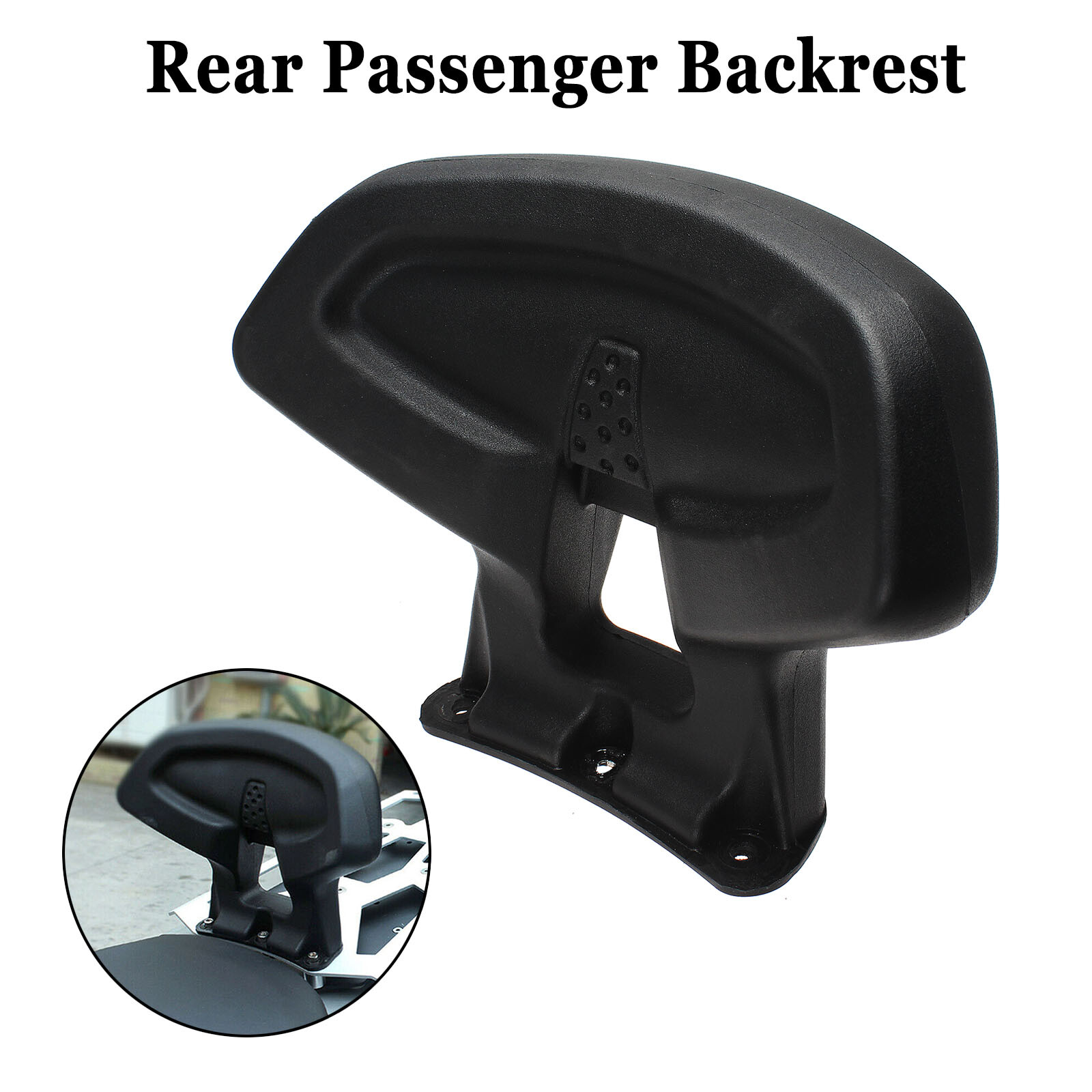 Motorcycle Rear Passenger Backrest For BMW R1200GS LC/ADV, YAMAHA T-MAX ...