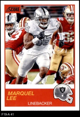 2019 Score #41 Marquel Lee Raiders Wake Forest 8 - NM/MT | eBay