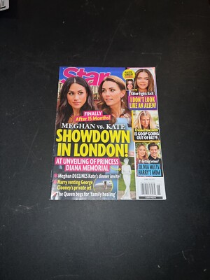 Star Magazine June 28 2021 Meghan vs. Kate Cover | eBay