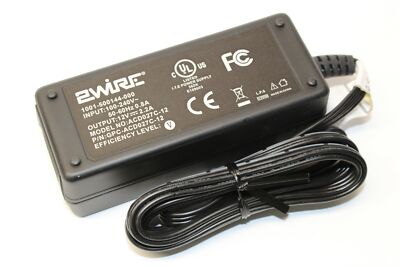 2Wire ACD027C-12 Adapter Power Supply Output 12V 2.2A Transformer ...