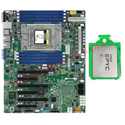 AMD epyc 7502p+Supermicro H11SSL-i combination 2.5-3.35ghz 32 core 64 ...