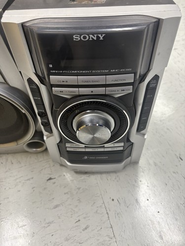 Sony HCD-EC55 Mini Hi-Fi Component 3 CD Changer MP3. TESTED. 1 Same Set ...