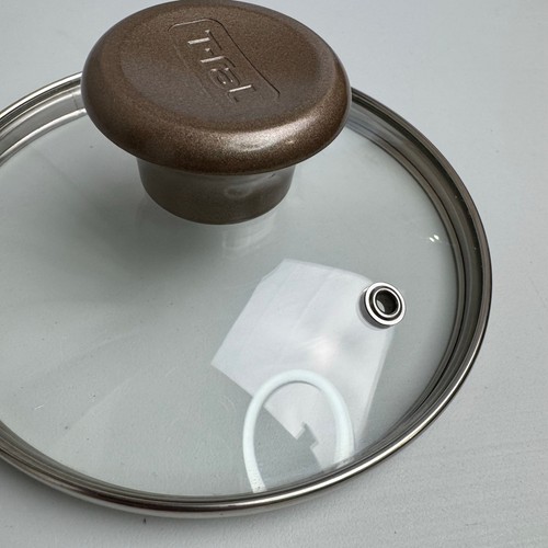 T-fal 7” Replacement Lid Glass Pan Pot Inner Rim Vented Grey Handle | eBay