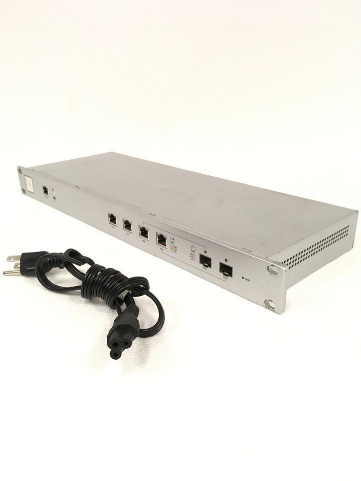 Ubiquiti UniFi USG-PRO-4 Security Gateway Pro Router Rackmount WORKING ...