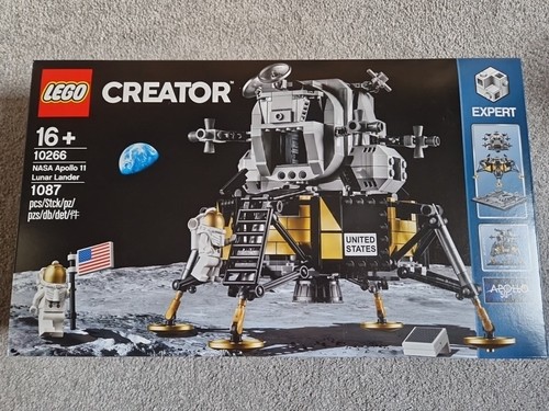 BNISB LEGO Creator Expert: NASA Apollo 11 Lunar Lander Set No. 10266 ...